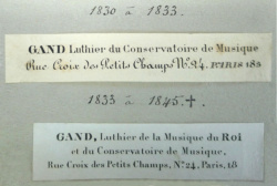Lupot and his successors, part 2: Charles François Gand - Tarisio