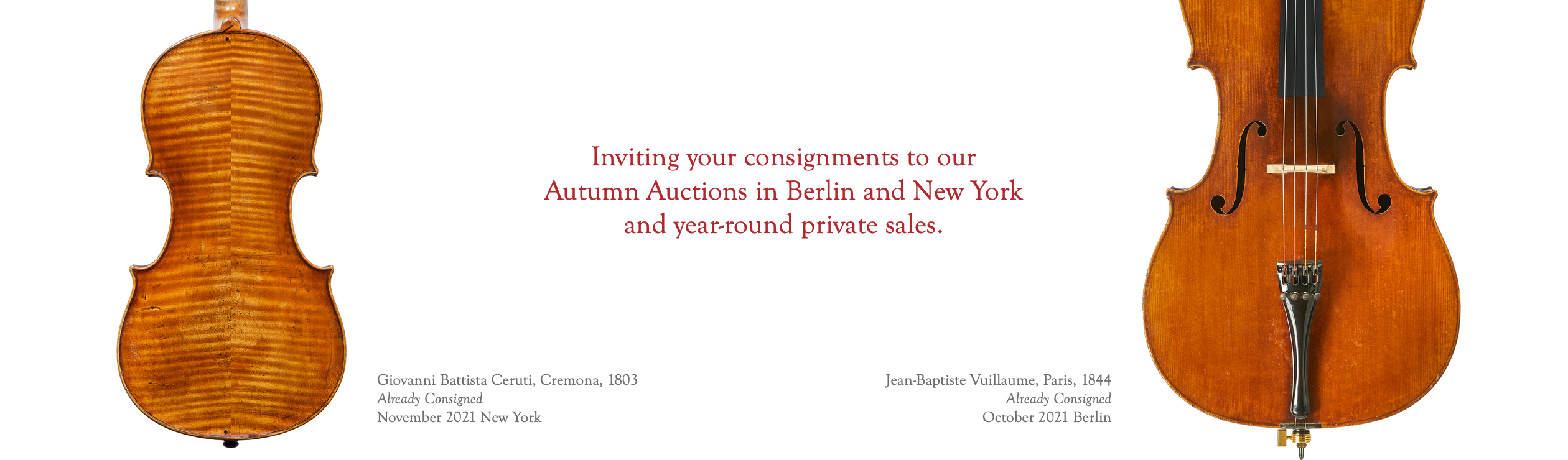 Tarisio - Fine Instruments & Bows